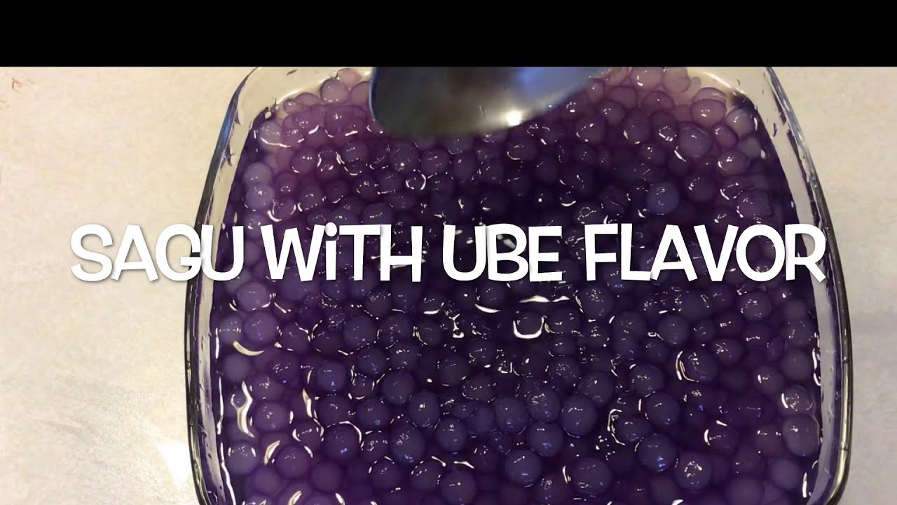HOW TO COOK TAPIOCA PEARL(SAGU)walang naiiwang puti - YouTube