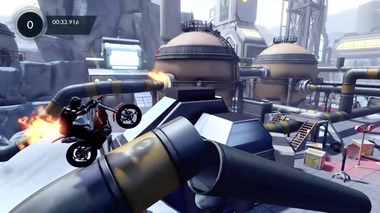 Trials Fusion : Pipe Phobia - Iggy les bons tuyaux - YouTube