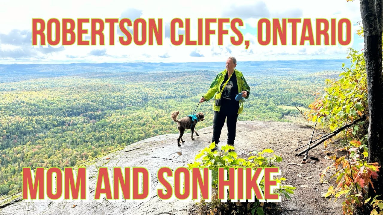 Mom & Son breathtaking Fall Hike, Robertson Cliffs, Ontario #ontario # ...