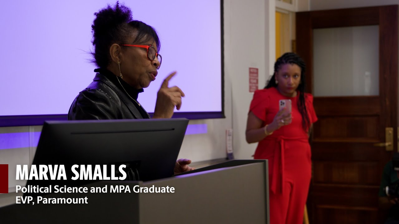 Marva Smalls: Political Science and MPA Graduate - YouTube