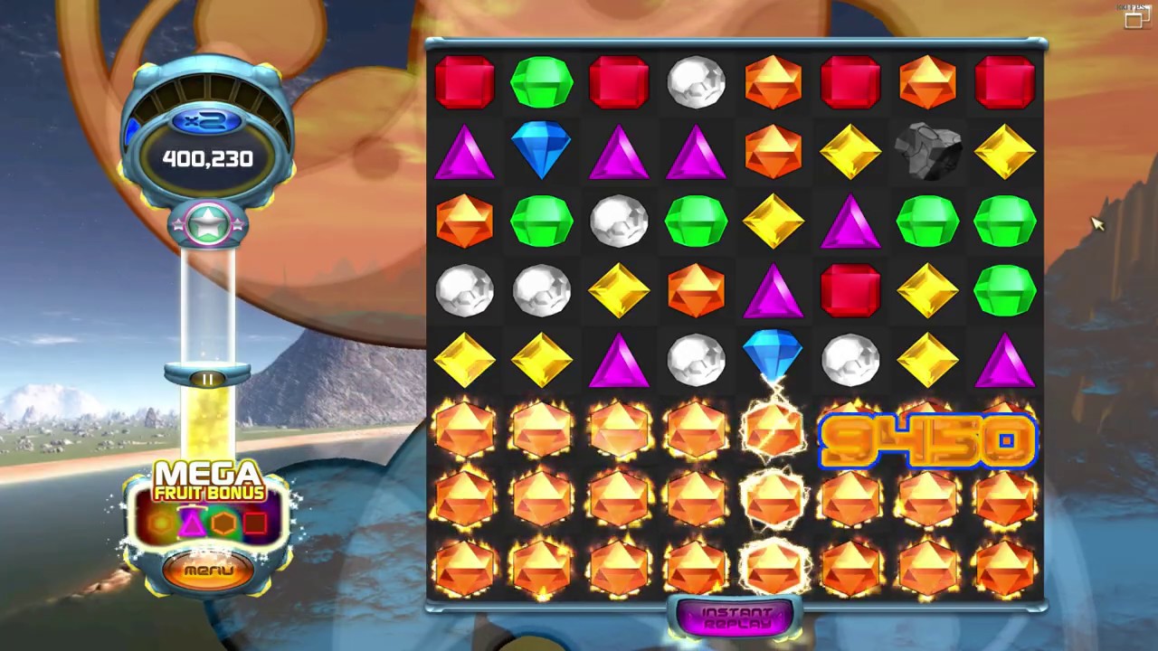 Bejeweled twist flame gem heap glitch. (Slight volume warning) - YouTube