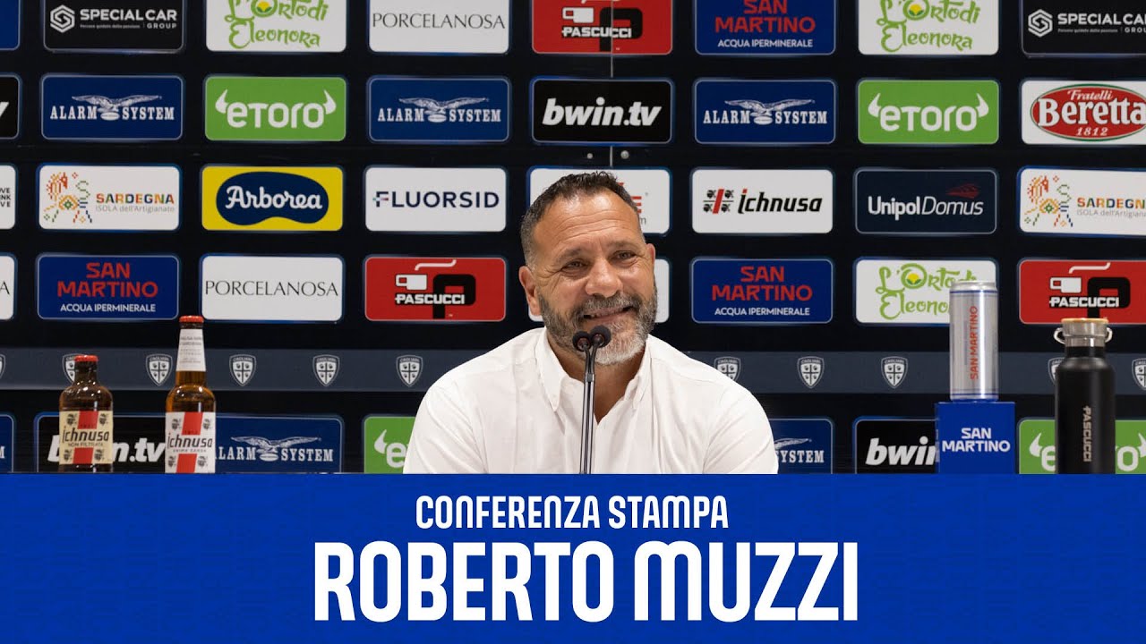 ROBERTO MUZZI IN CONFERENZA STAMPA 🎙️ - YouTube