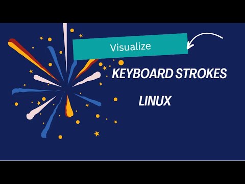Visualize keyboard strokes in Linux - YouTube