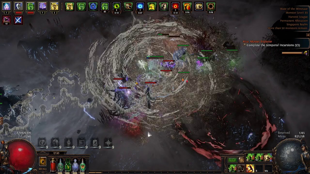 3.11 Harvest Saviour Poison Bladestorm Pathfinder Endgame - YouTube