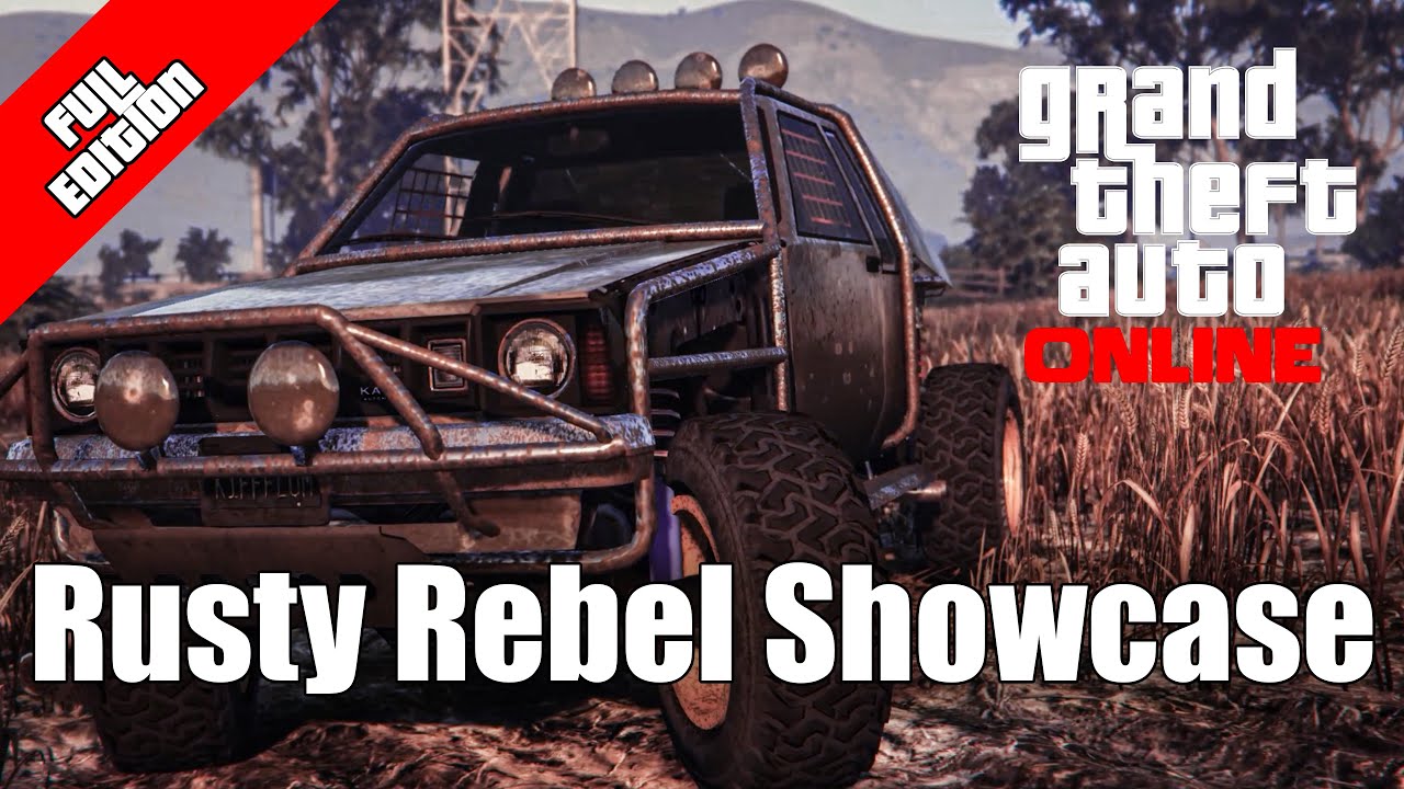 Rusty Rebel в деле (полная версия + бонус) | GTA Online | Rusty Rebel ...