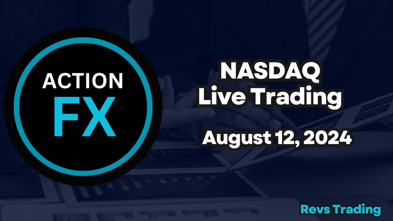Nasdaq Live Trading (August 12, 2024) - YouTube
