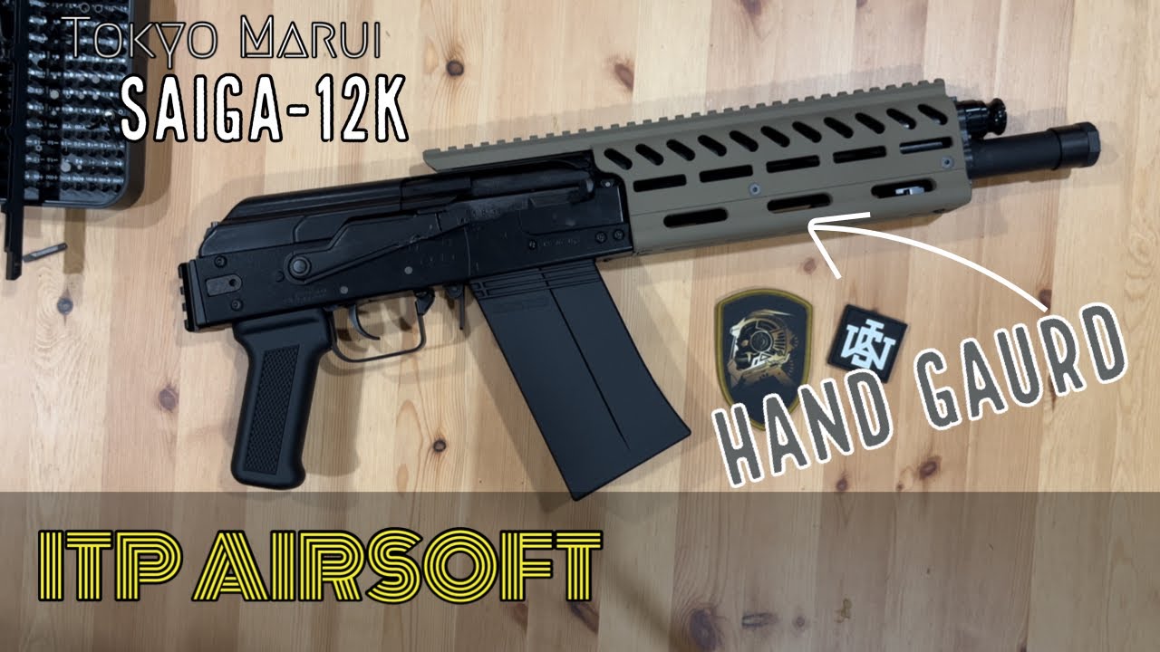 ITP Saiga-12K Hand Gaurd (Airsoft) - YouTube