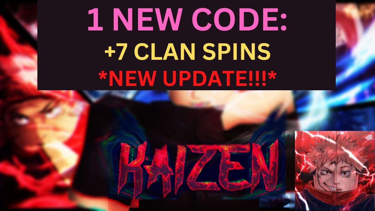 [1 NEW CODE] *+7 CLAN SPINS* ALL WORKING IN KAIZEN DECEMBER 2022! Roblox. - YouTube