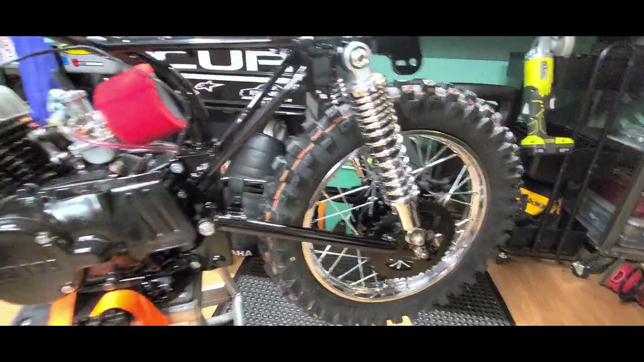 1974 Yamaha MX80 - YouTube