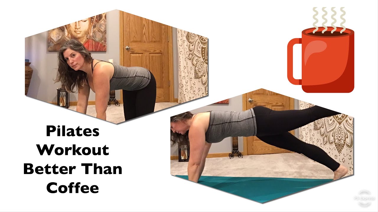 PILATES BASIC MAT WORKOUT # 8 (Fast 5 Minute Pick Me Up Better Than ...