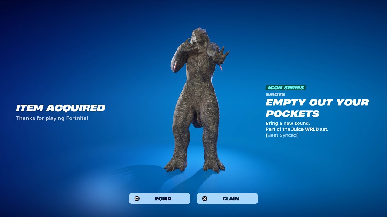 How To Get Empty Out Your Pockets Emote NOW FREE in Fortnite! (Free ...