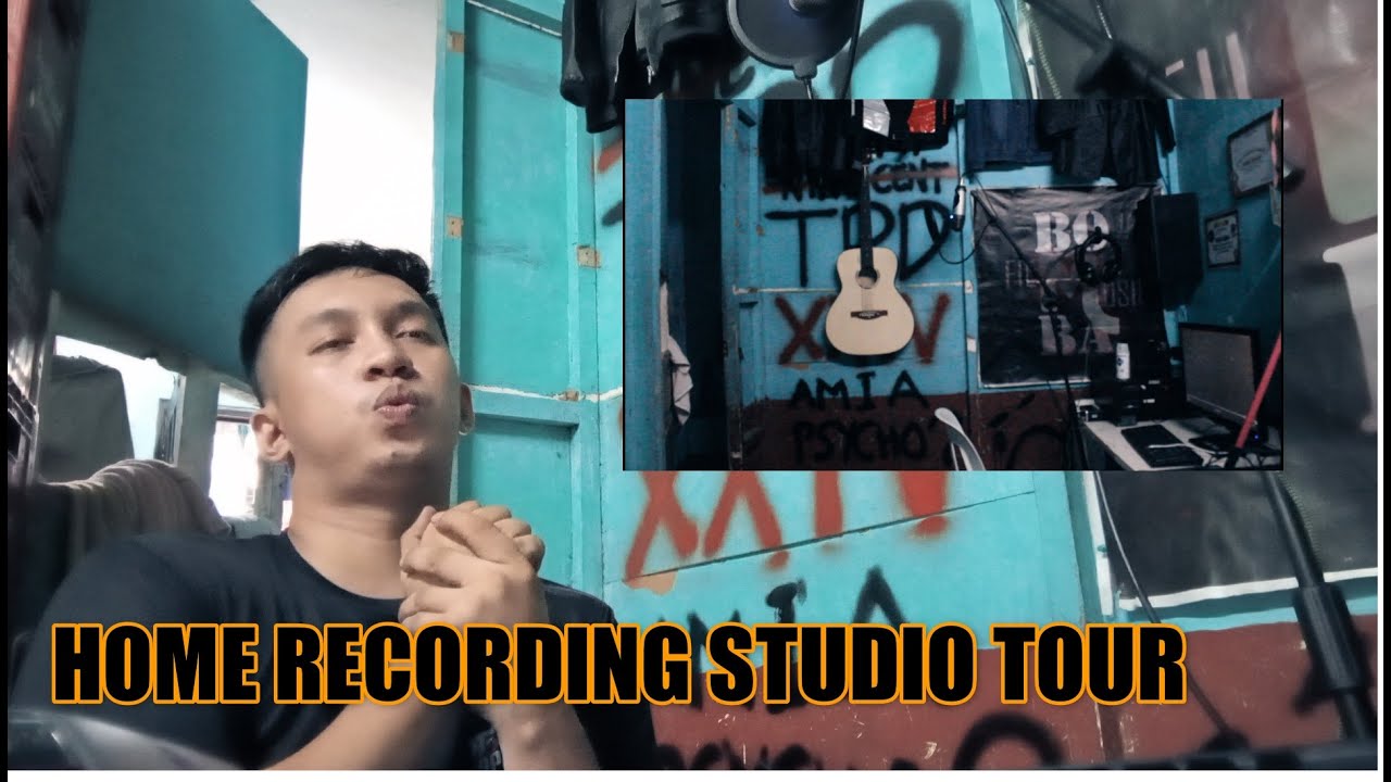 Cleaning My Workspace | Studio Tour | Simple Home Recording Studio ...