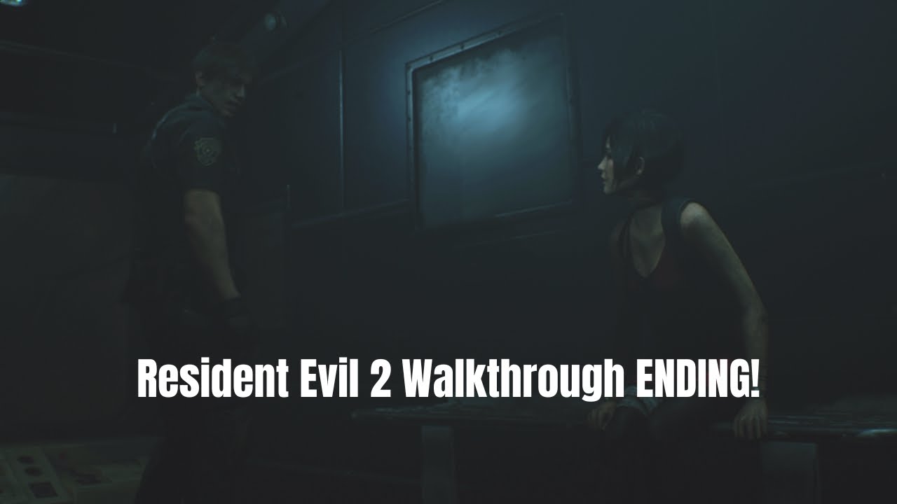 Resident Evil 2 Walkthrough (Leon) Ending - YouTube