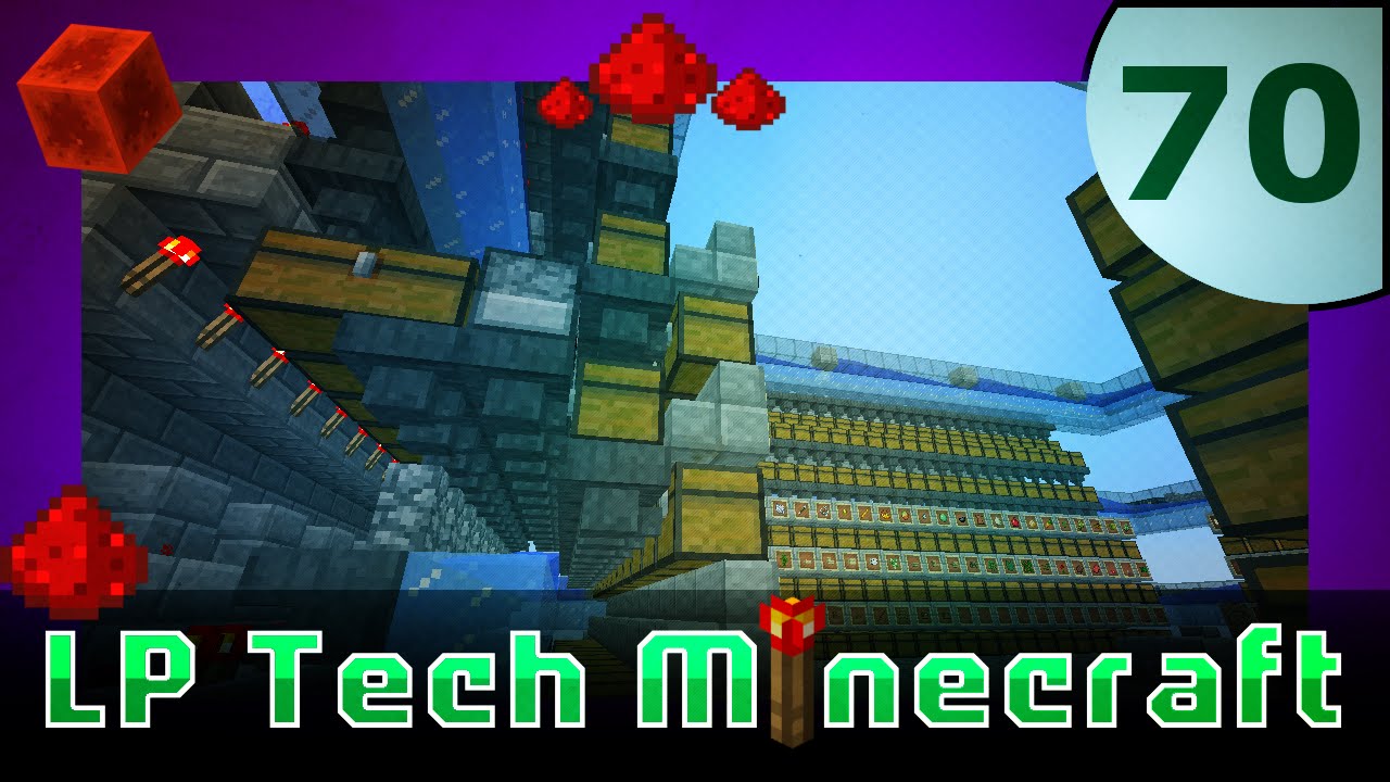 LP Tech Minecraft S2 #70 Advance Sorting System - YouTube
