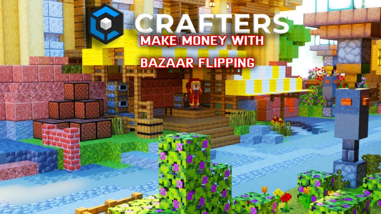 How to make money using bazaar flipping in craftersmc skyblock ...