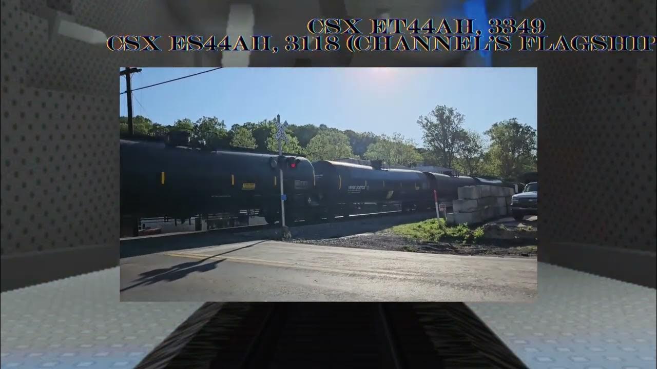 (Flagship Locomotive 3118 Returns) CSX B773 Cruises Through Woodbine To Baltimore MD - YouTube