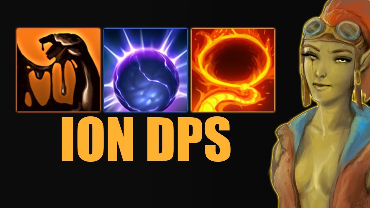 Ion DPS STICKY NAPALM + ION SHELL | Ability Draft - YouTube