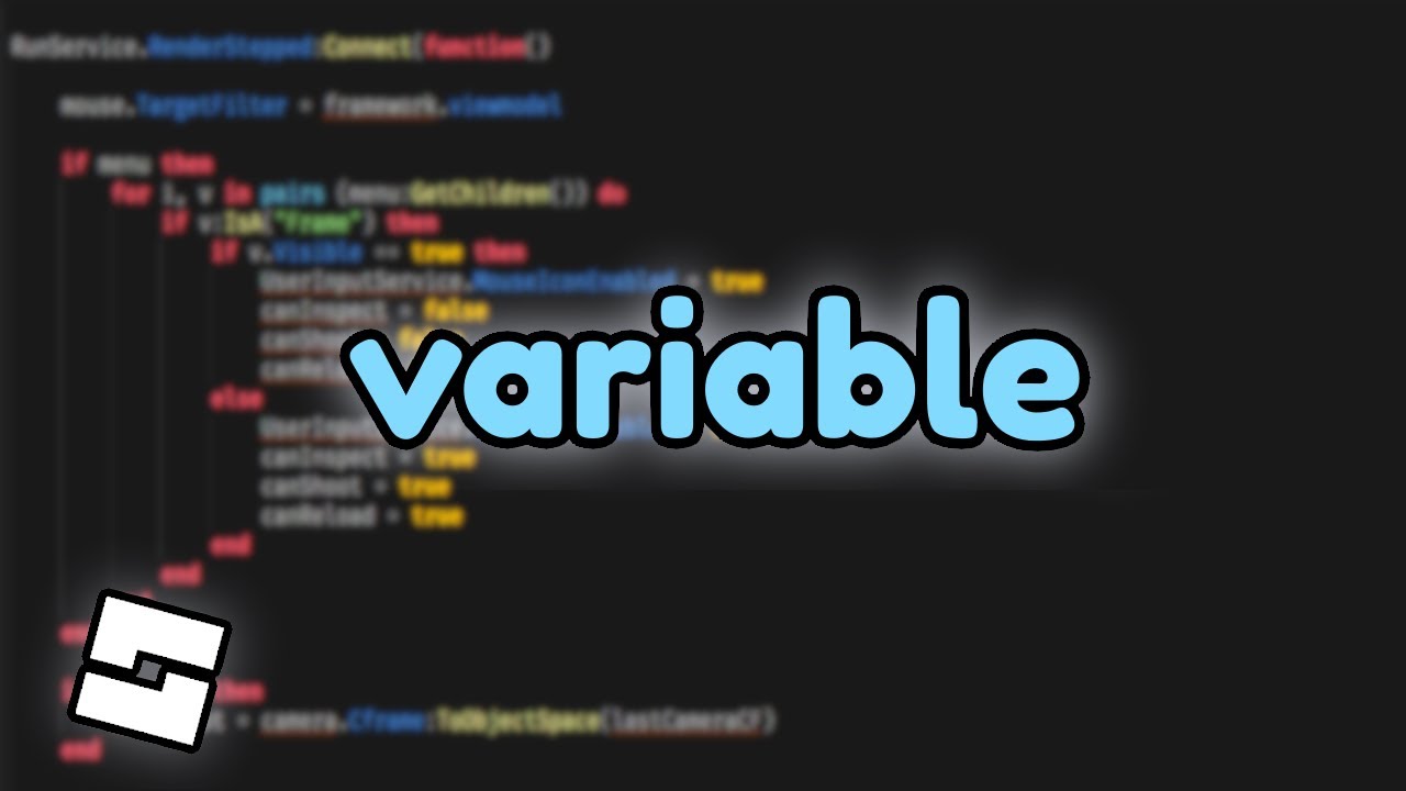 What is a Variable in 3 minutes | Roblox Studio - YouTube