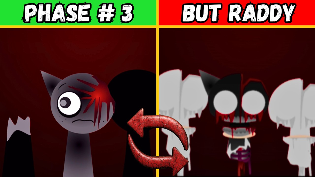 Incredibox Sprunki - Phase#3 BUT Everyone Is Raddy (New Mod) - YouTube