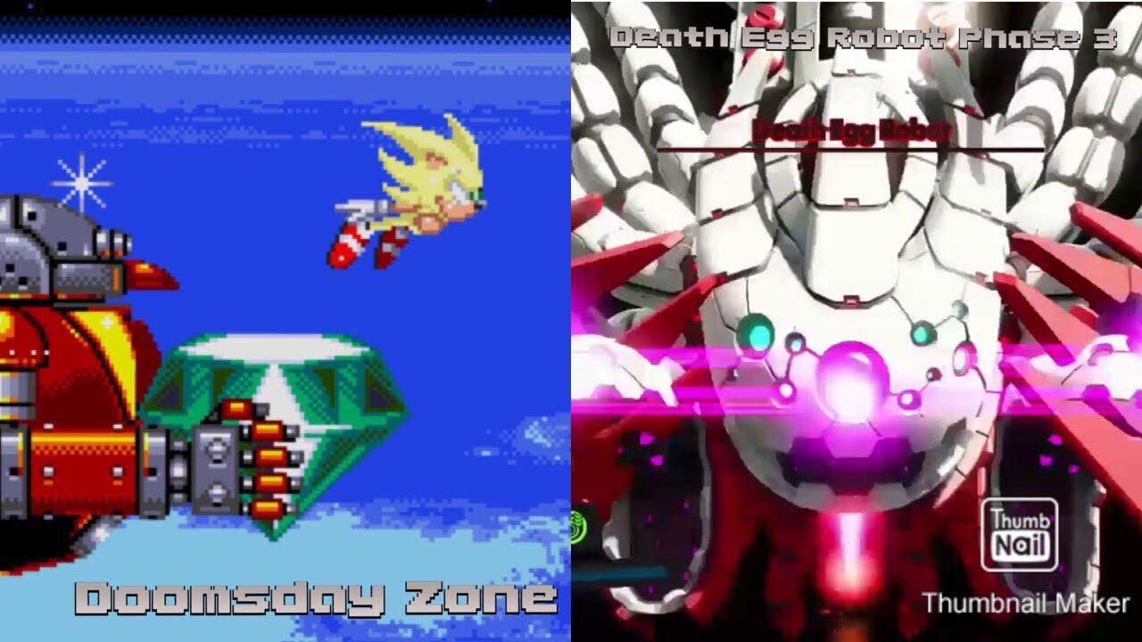 Sonic 3 Complete | Doomsday Zone with Death Egg Robot Phase 3 from ...