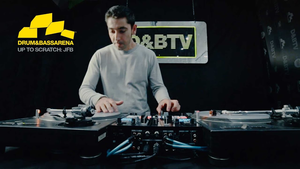 JFB - Drum & Bass Turntablist DJ 10min Mix - YouTube