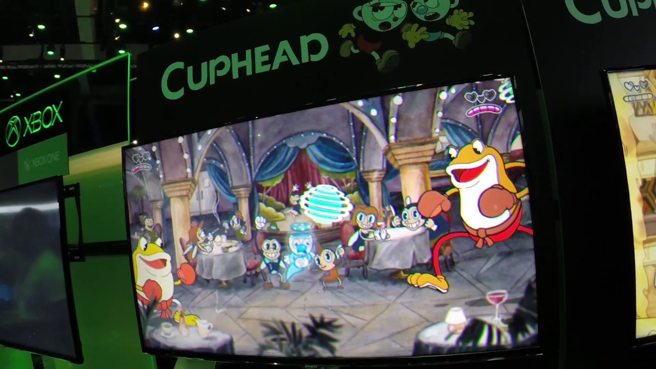 Cuphead Off-Screen Gameplay E3 2015 and 2016 - YouTube