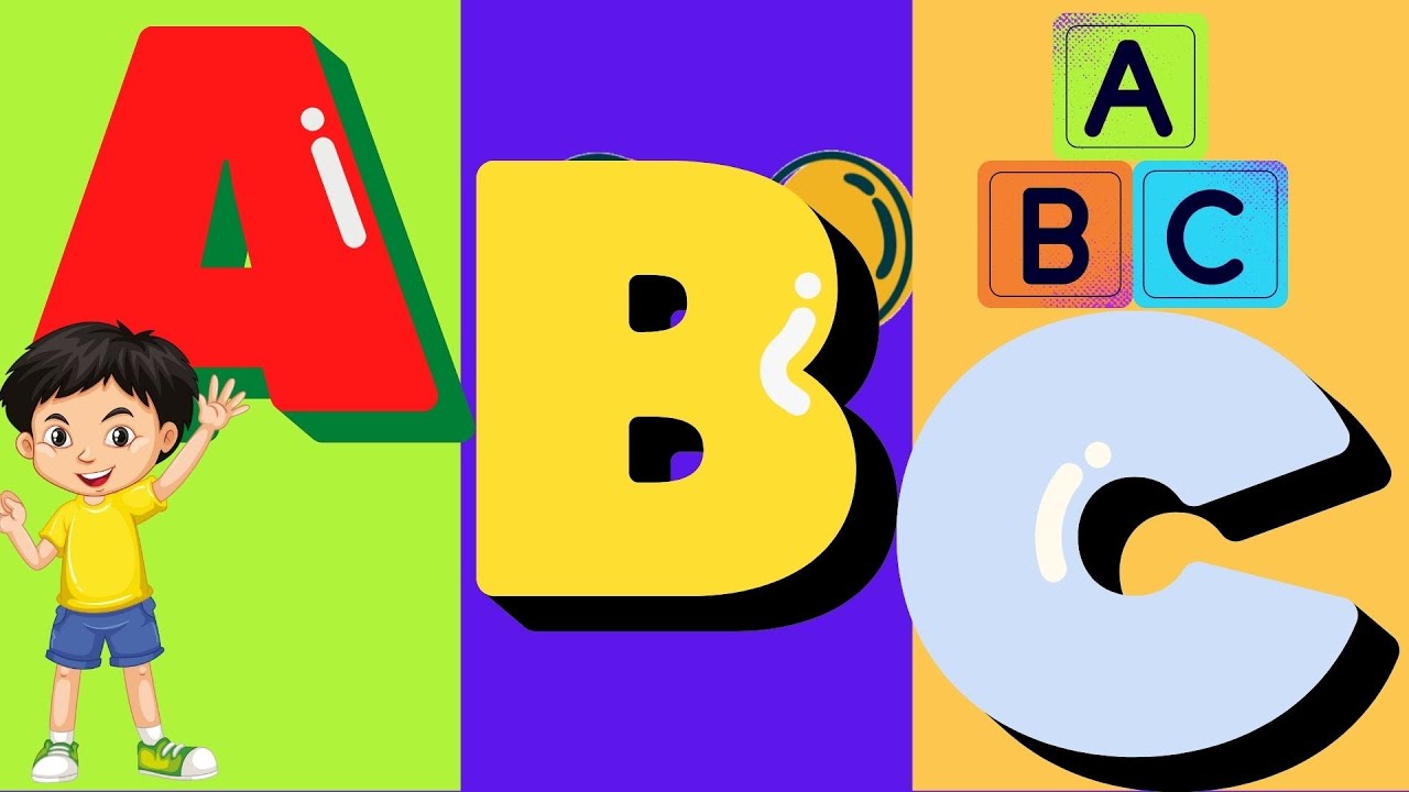 Learn Alphabet sound A to Z with ABCD Phonics song for little learners ...