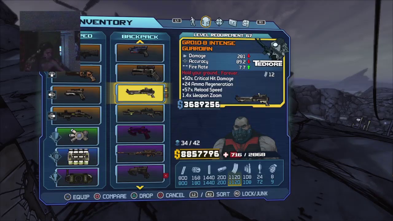 Borderlands 1 remastered !!! Lvl 69 Beserker - YouTube