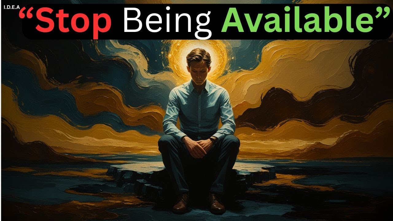 Stop Being Available to Everyone — The Dark Truth About Value & Respect ...