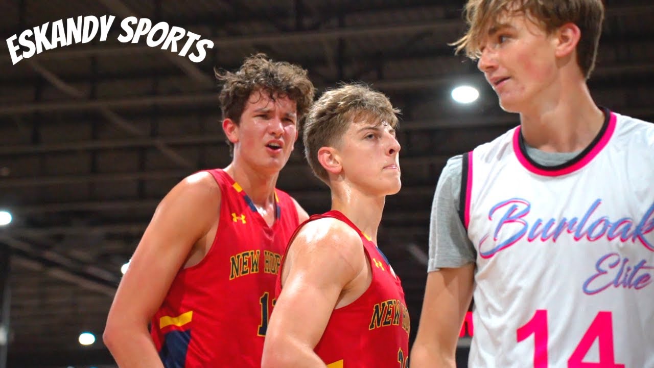 2024 Dominic Pangonis Shines, New Horizon v Burloak Prep - YouTube