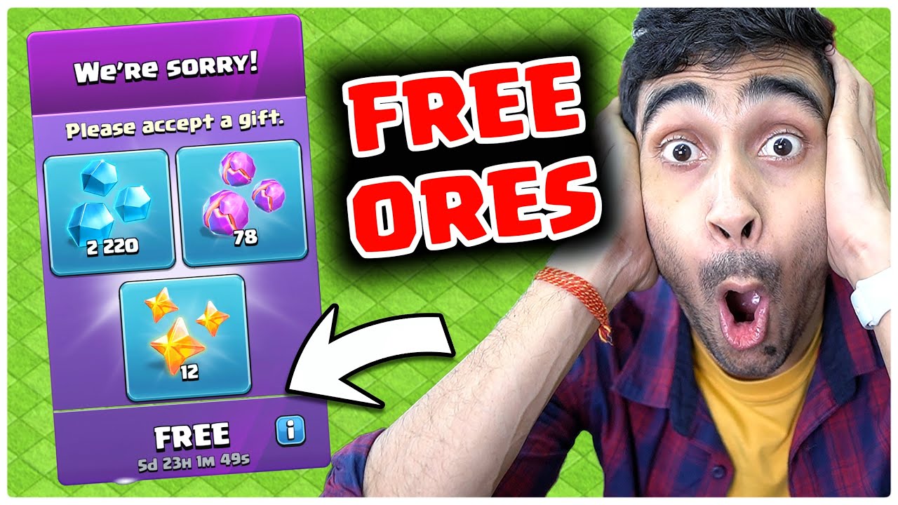Free Ores in Clash of Clans........(COC) - YouTube