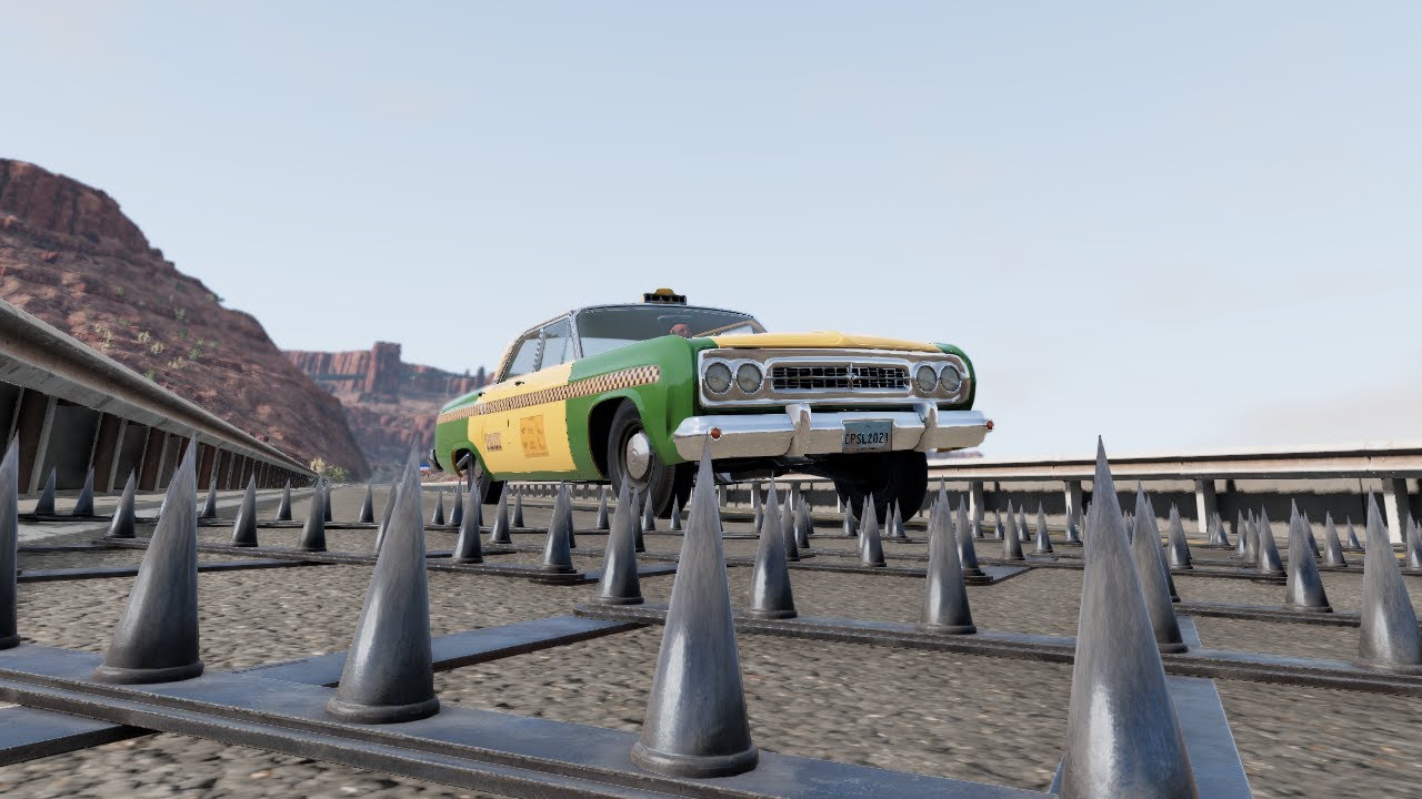 Cars vs Spikes Trap - Beamng Drive | 3 - YouTube