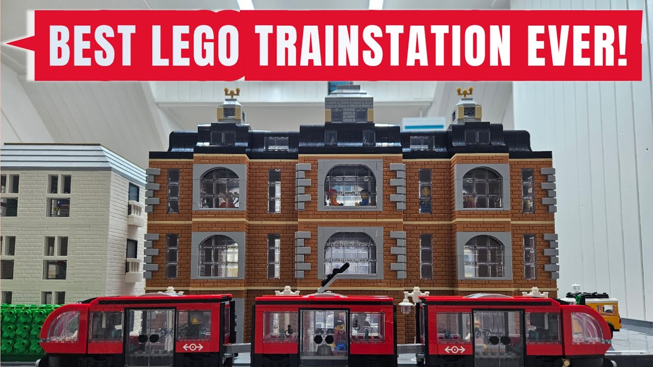 EPIC LEGO Train Station MOC Build! A Game-Changer for My LEGO City ...