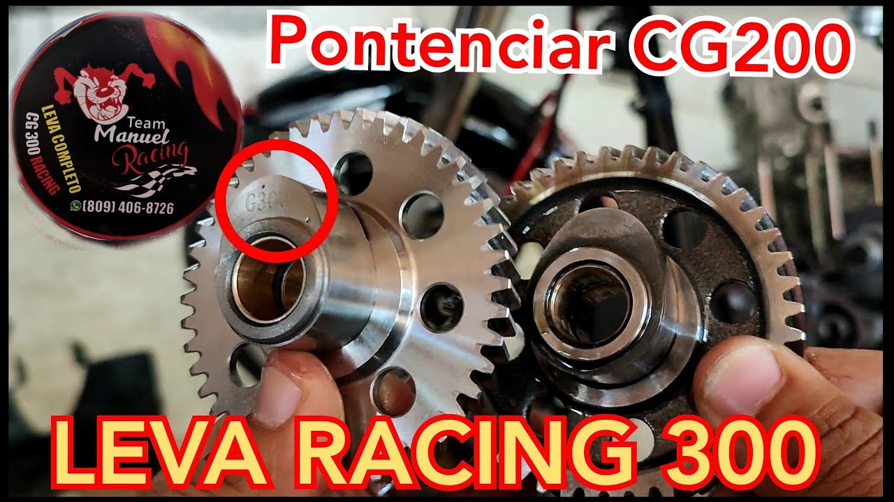 POTECIAMOS MOTO CG200cc CON LEVA CG300 MANUEL BONAO - YouTube