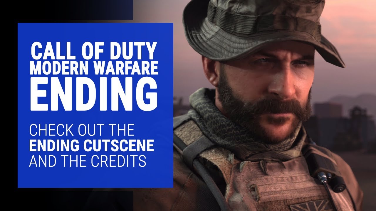 Modern Warfare (2019) ending cutscene and credits - YouTube