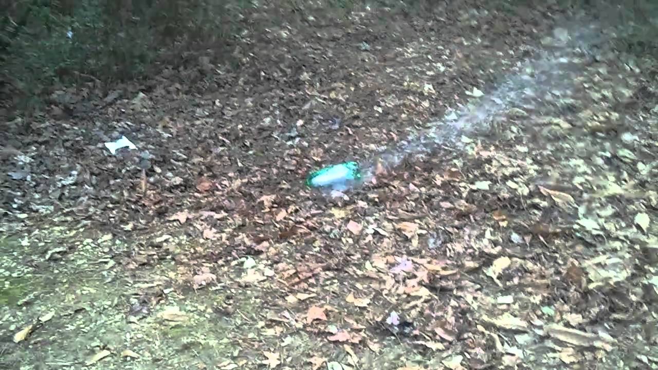 Triangle Firecracker on 2 Liter bottle - YouTube