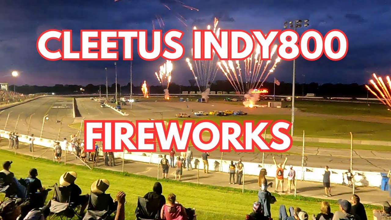 FABULOUS FIREWORKS DISPLAY 2024 INDY 800 - YouTube