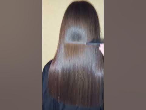 3я процедура кератина. - YouTube