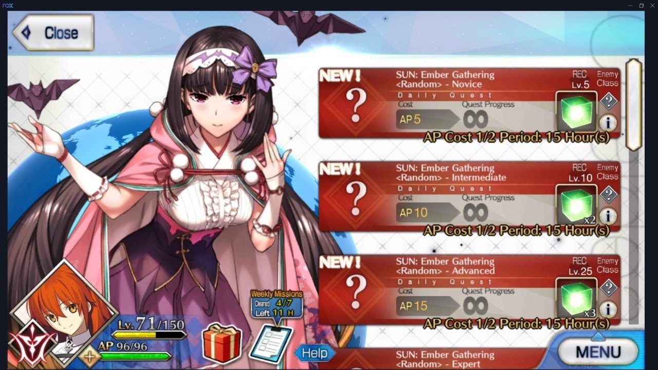 Live🔴Daily Quest Farming 1/2AP Cost - Fate Grand Order (FGO) NA - YouTube