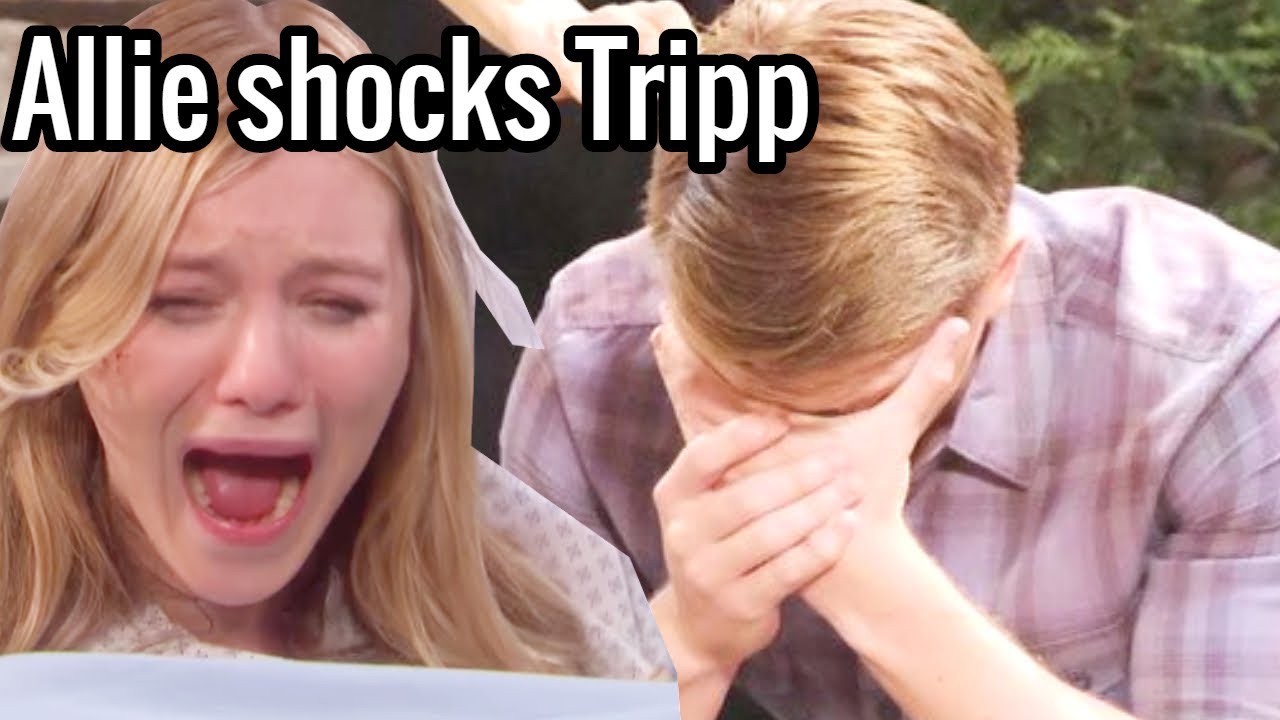 Allie shocks Tripp, their love story has a new breakthrough | Days of ...