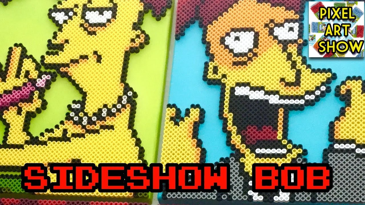 Sideshow Bob Tribute - Pixel Art Show - YouTube