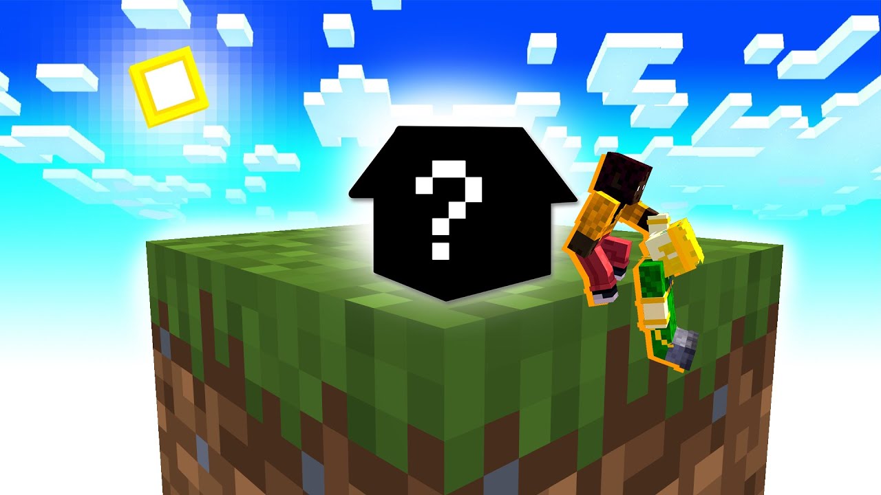 We finally Build our first home in Minecraft Oneblock 🤩 - YouTube