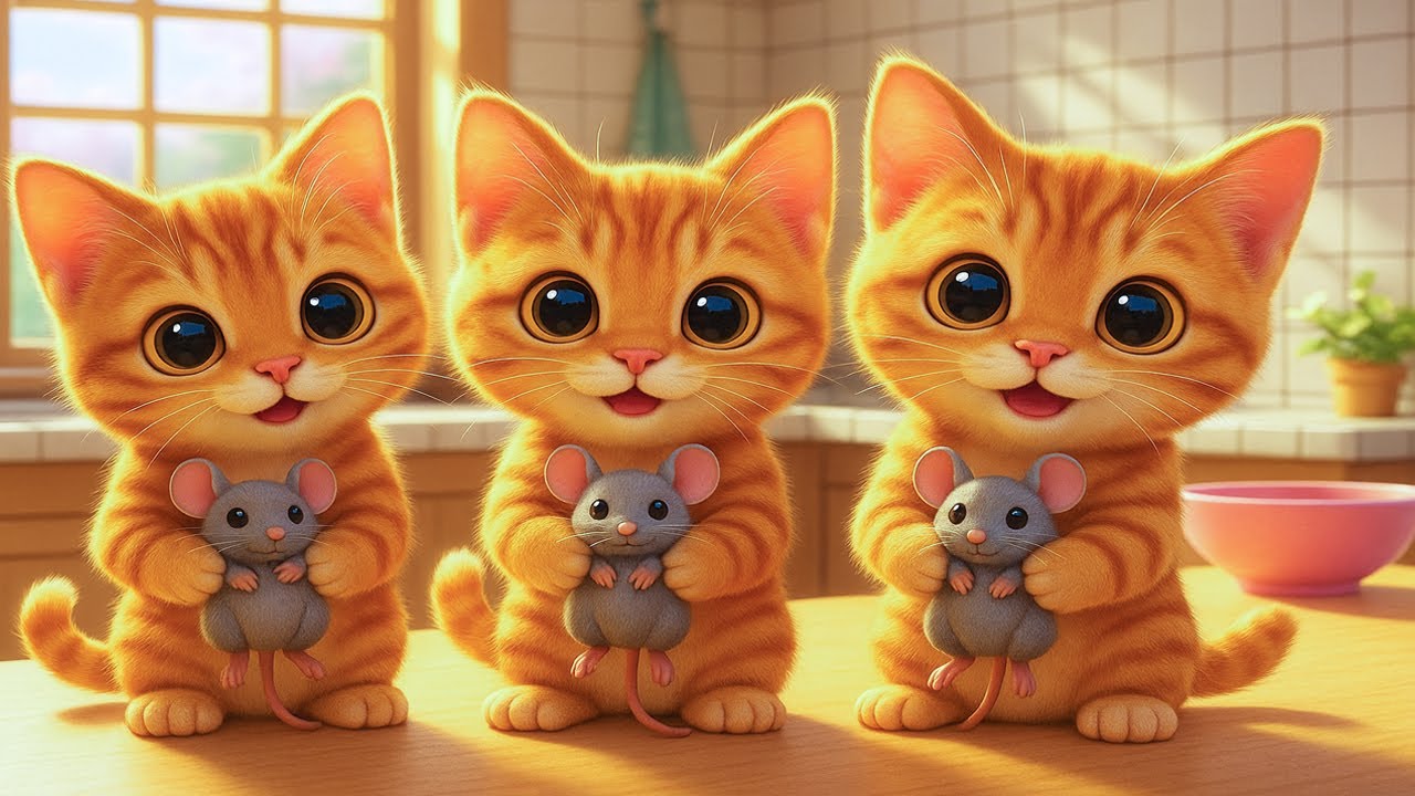 Mèo con lười - Meo Meo Rửa Mặt Như Mèo😾Ca Nhạc Chú Mèo Con - Nhạc Thiếu ...