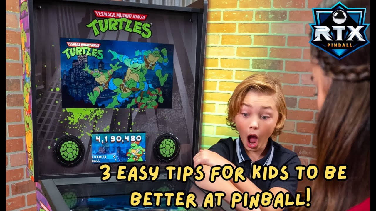 3 easy tips for kids to play better pinball today! - YouTube