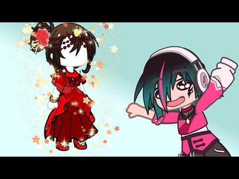 Indian dress🥻Gacha | Trying all countries dress | #gacha#trending ...