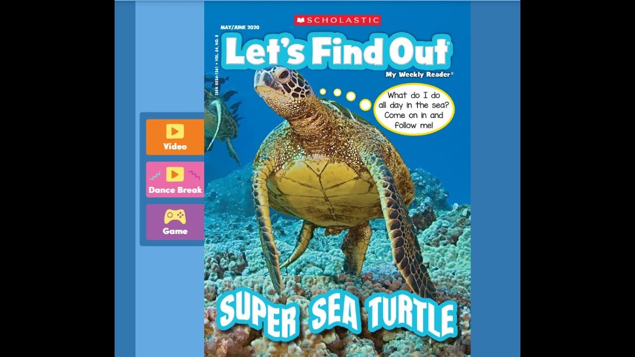 Scholastic "Super Sea Turtle" - YouTube