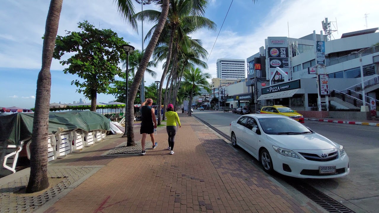 Pattaya Beach Road - November 2021 - YouTube