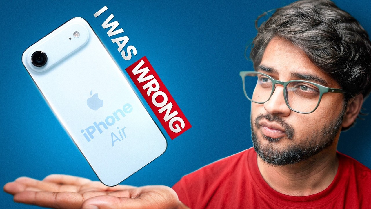 The Good, The Bad & The Surprising | iPhone Air Review - YouTube