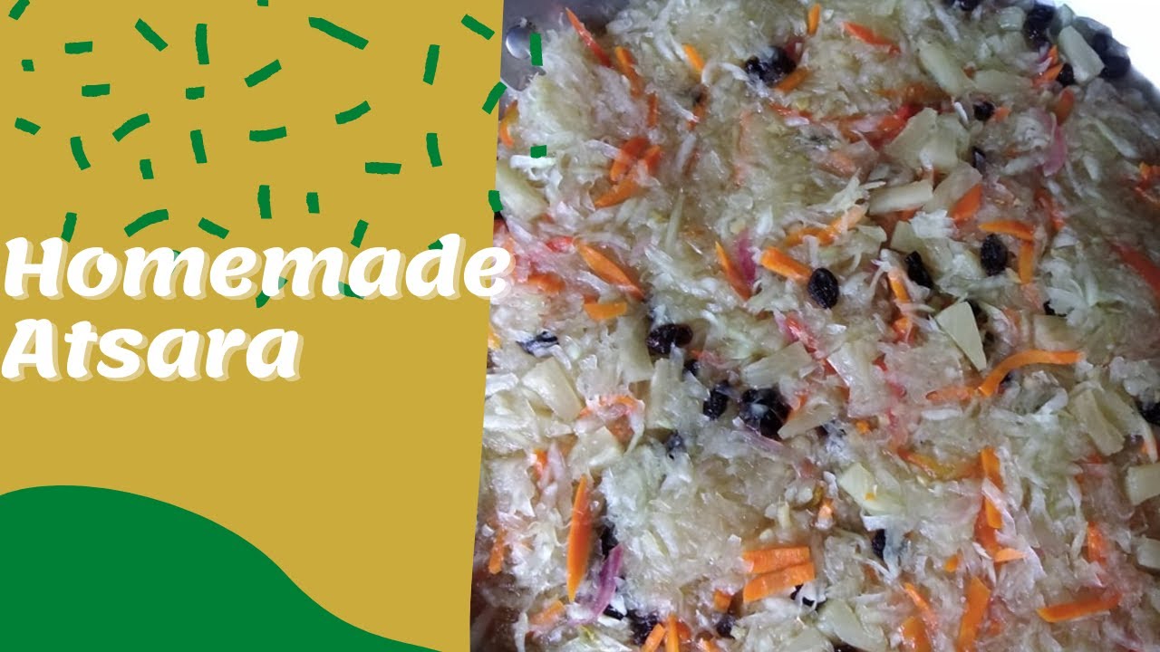 Homemade Atsara by Ma. - YouTube