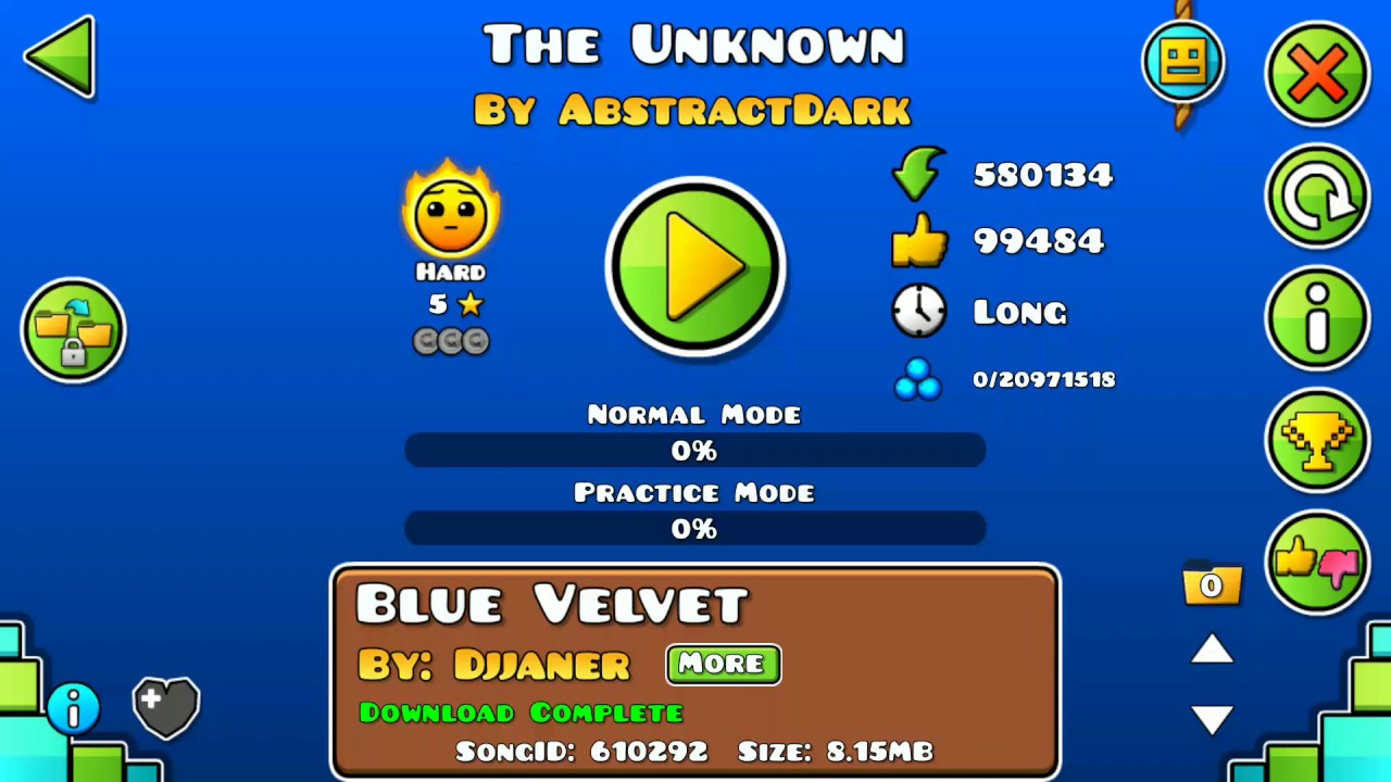 The Unknown (Geometry Dash) - YouTube
